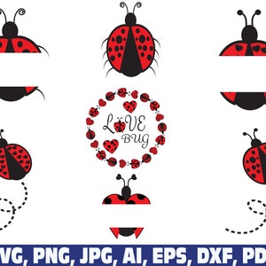 Lady Bug Birthday Svg Png, Birthday Girl Boy Svg, Ladybug SVG, Birthday ...