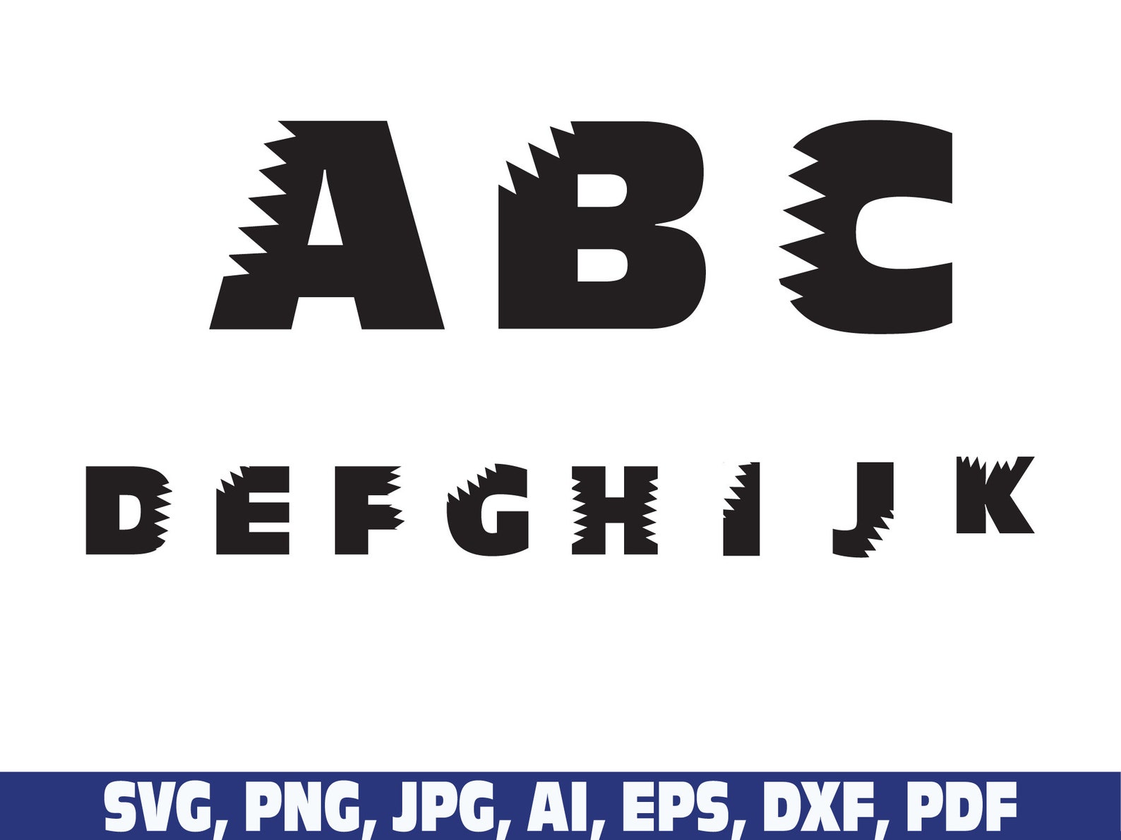 Sharks Svg, Shark Alphabet Letters Font Svg Png, Shark Bundle Svg ...