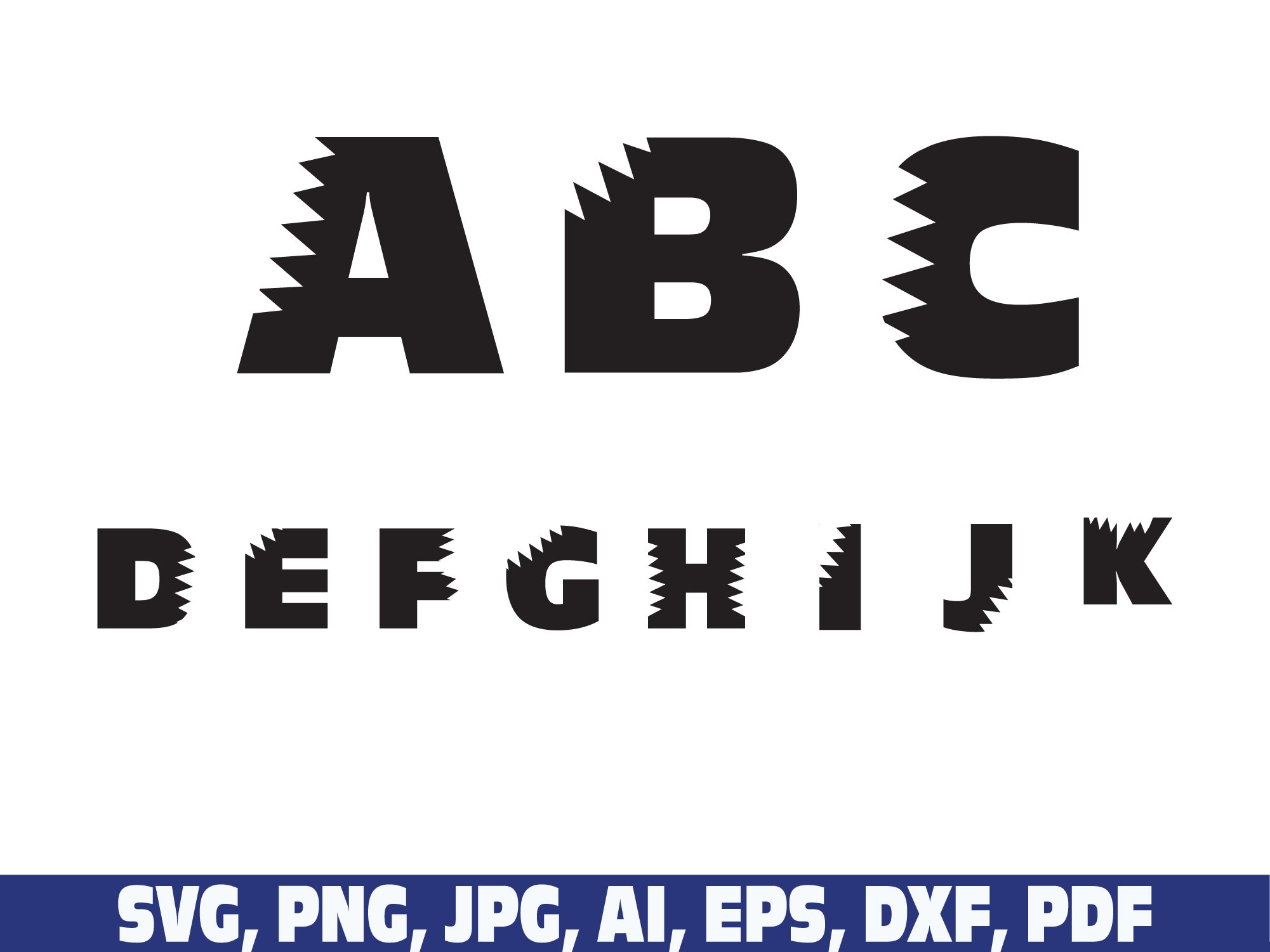 Sharks Svg, Shark Alphabet Letters Font Svg Png, Shark Bundle Svg ...
