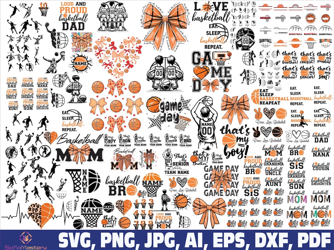 Basketball Svg Png, Basketball Player Svg, Basketball Name Svg ...