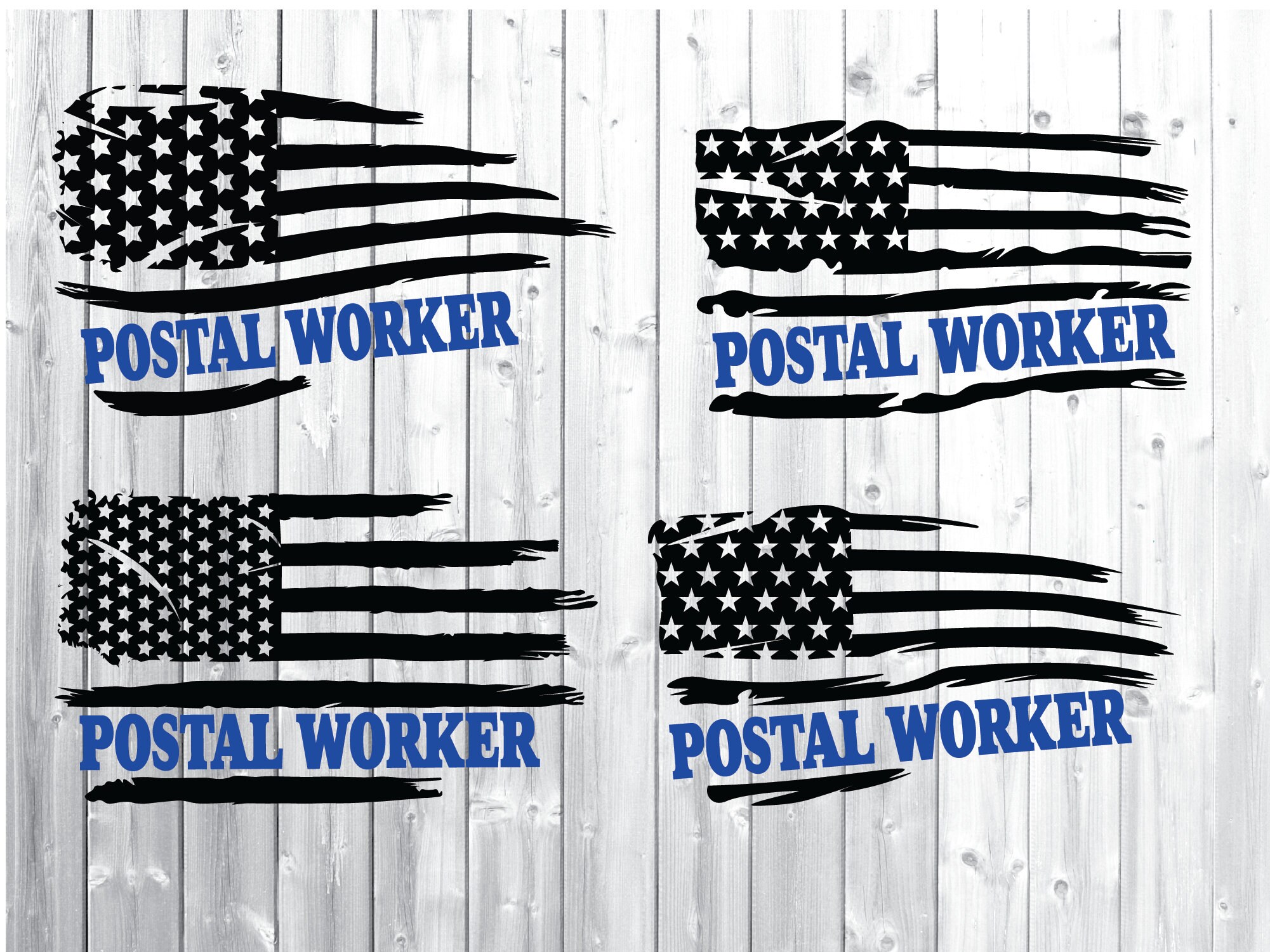 Postal Worker Svgcpng, Postal Svg, Postal Worker Flag Svg, Postal ...