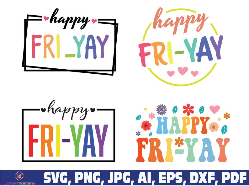Fri-yay Svg Png, Fri-yay Back to School Png Bundle, Retro Vintage, Race ...