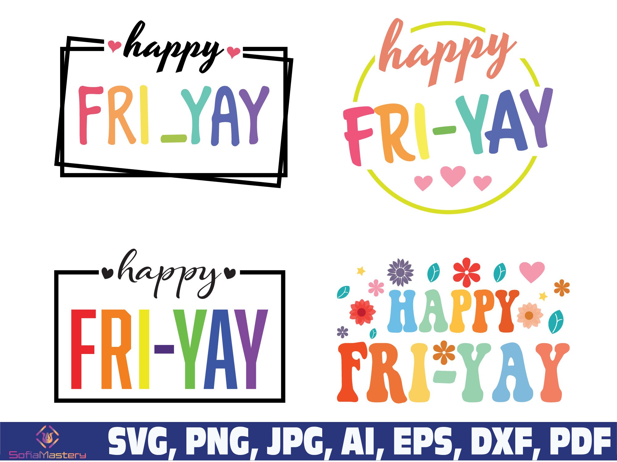 Fri-yay Svg Png, Fri-yay Back to School Png Bundle, Retro Vintage, Race ...