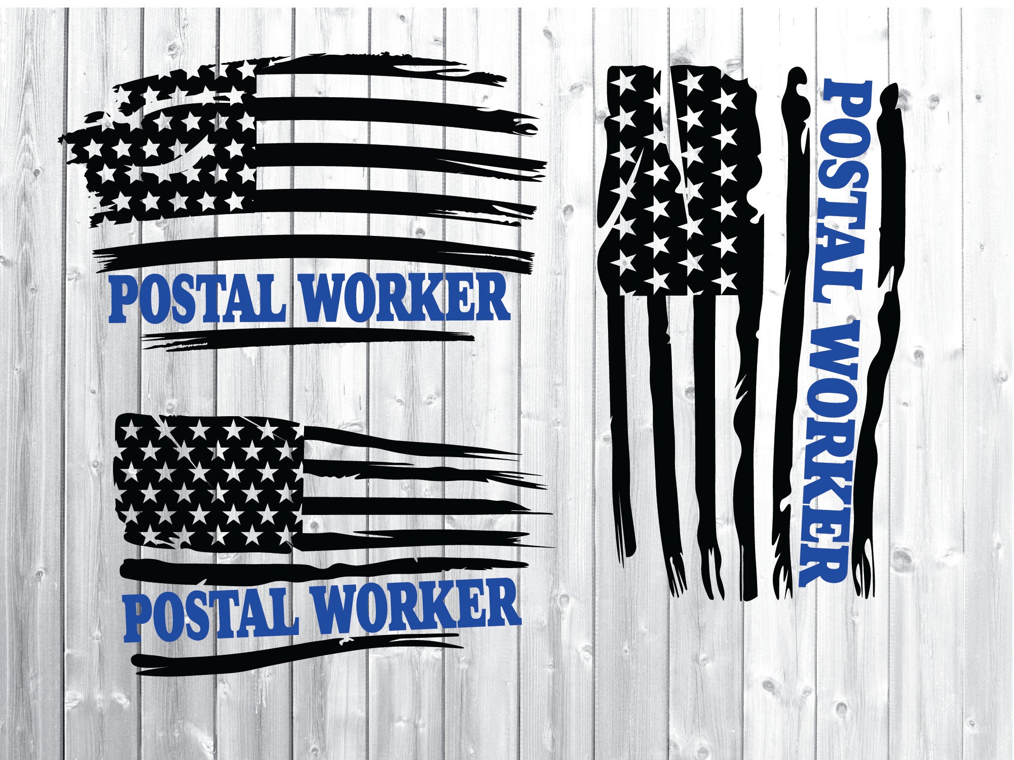 Postal Worker Svgcpng, Postal Svg, Postal Worker Flag Svg, Postal ...