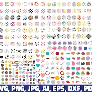 Keychain Svg Bundle, Keychain Pattern SVG, Key Ring Pattern, Key Ring ...