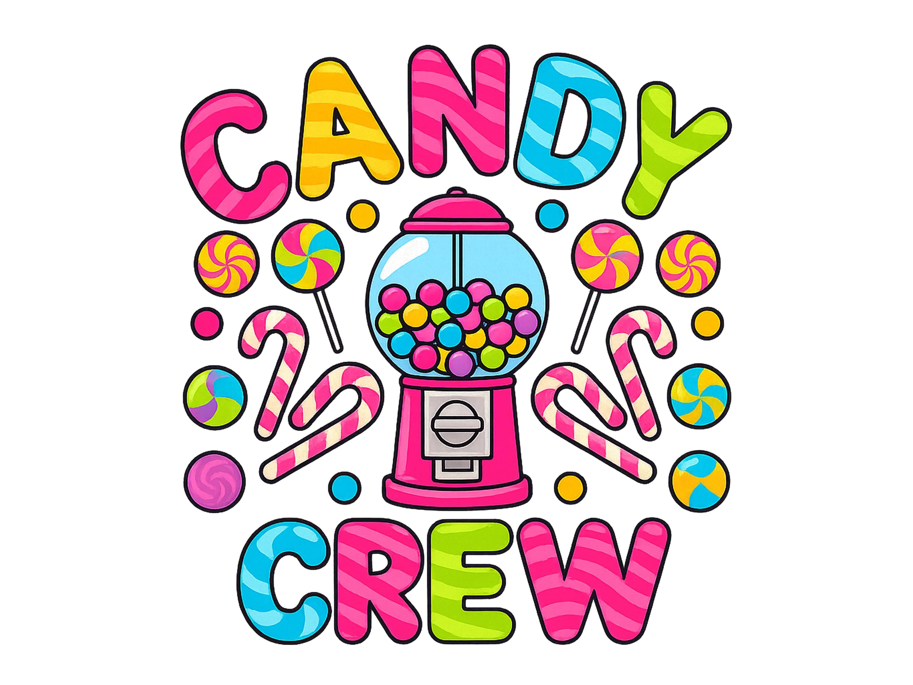 Candy Crew PNG Sweetie Candy Squad Candy Png, Watercolor Pastel Sweets ...