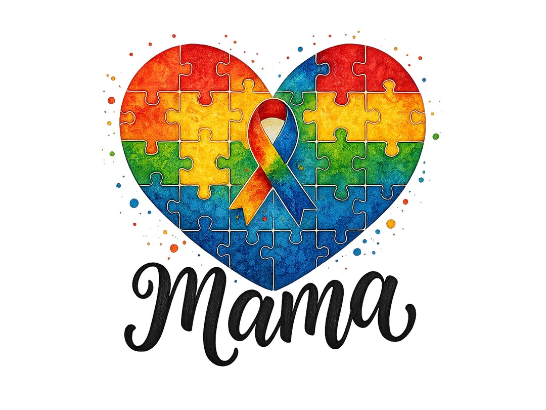 Coquette Autism Bow Mama PNG, Autism Awareness Design, Ribbon Clipart ...
