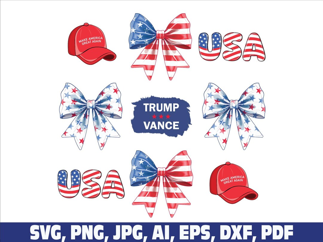 Coquette Bow Trump Svg Png, Trump Better Coverage Than Verizon 5G ...