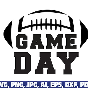 Football Game Day Png, Football Svg Png, Football Game Day, Game Day ...