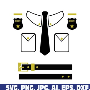 Police Shirt Svg Png, Police Officer Shirt Bundle SVG, Police Birthday ...