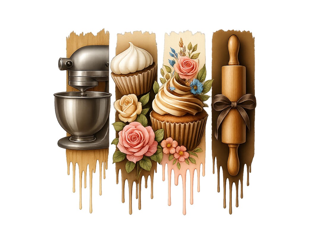 Baking Coquette PNG, Cooking Png, Aesthetic PNG, Soft Girl Era, Trendy ...