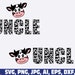Cow Uncle SVG, Farm Animal Print (digital Download) - Etsy