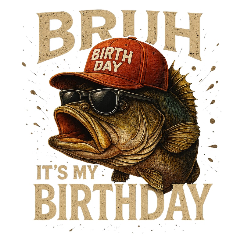 Fish Happy Birthday Sign - Etsy