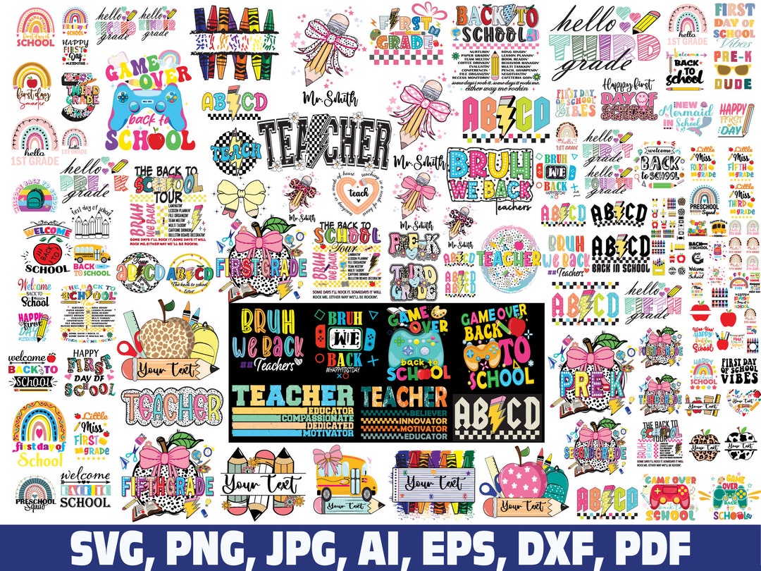 Regreso a la escuela svg png, equipo dálmata grado abcd svg png, El ...