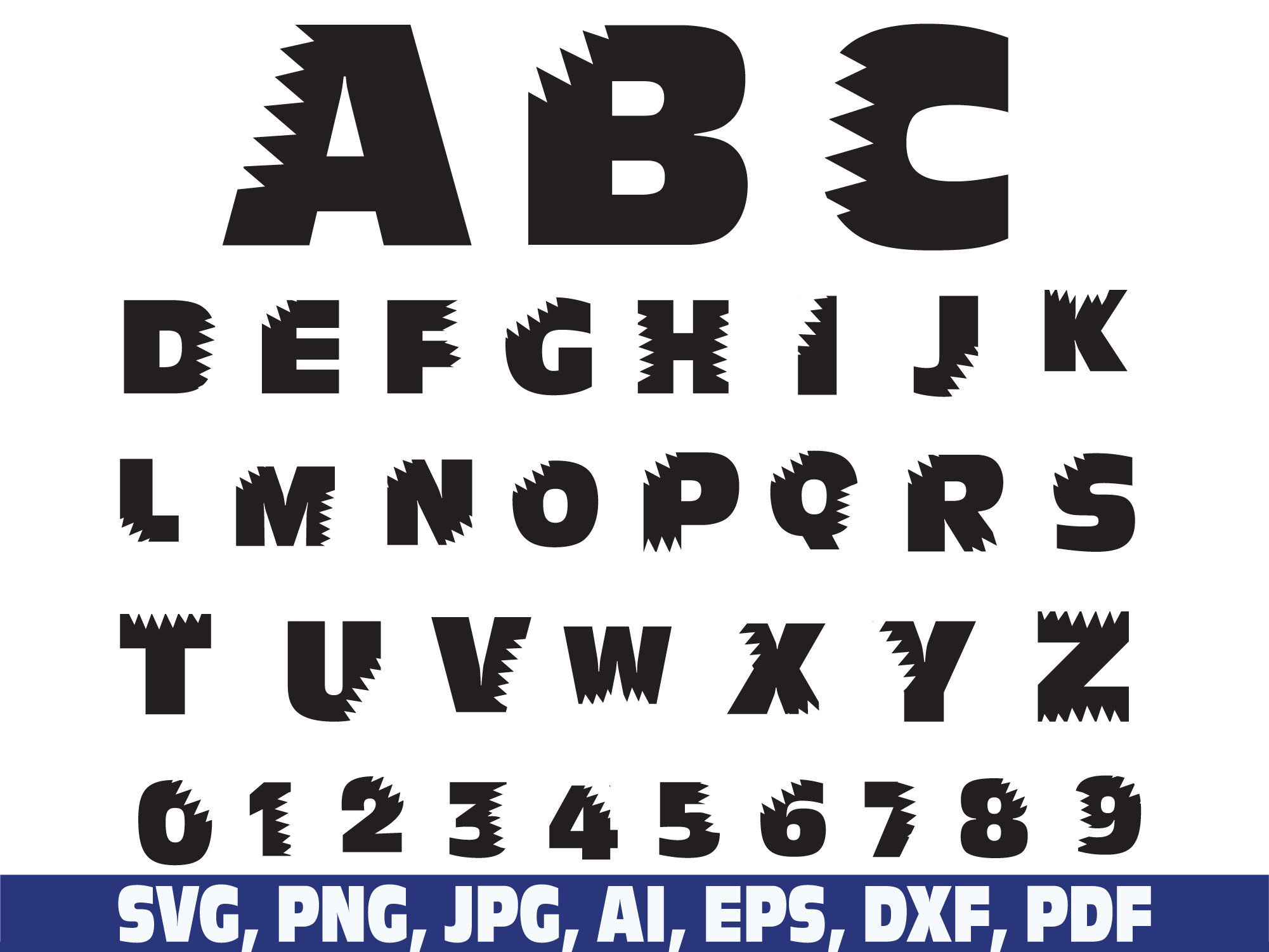 Sharks Svg, Shark Alphabet Letters Font Svg Png, Shark Bundle Svg ...