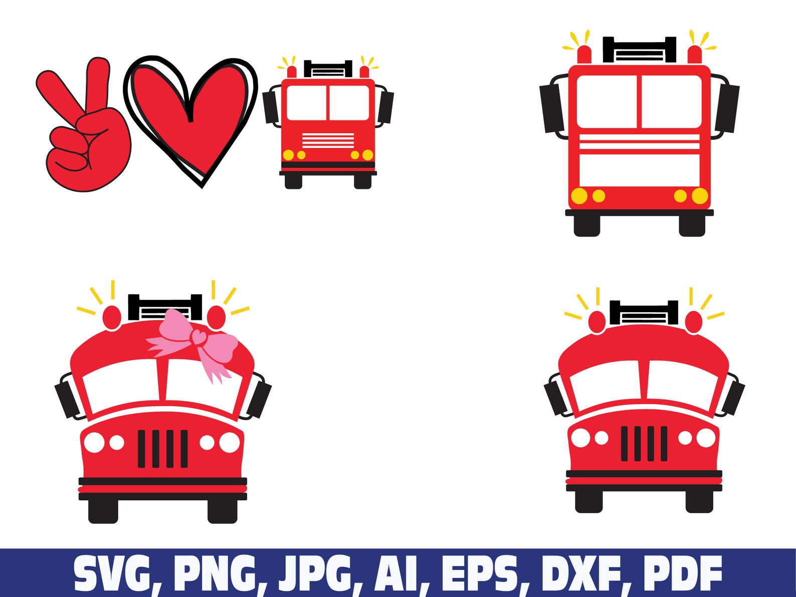 Fire Truck SVG, Firefighter Svg, Fire Truck Name Frame Svg, Fire Truck ...