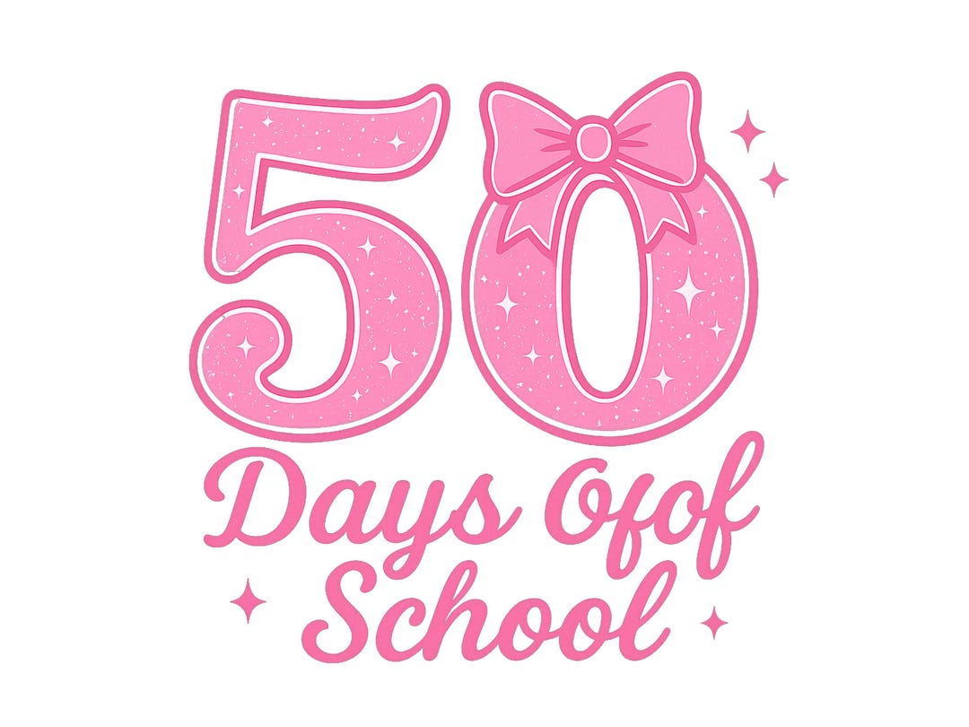 Happy 50th Day of School PNG Retro Teacher Shirt Design, Cute Back to ...