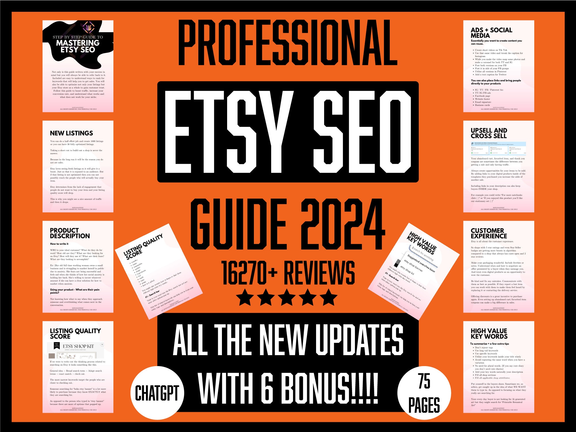 Etsy SEO Full Guide, Rank 1st on Etsy Search Page, How to Sell Products ...