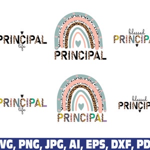 Principal Svg, Principal Png, Blessed Principal Svg, Principal Life Svg ...