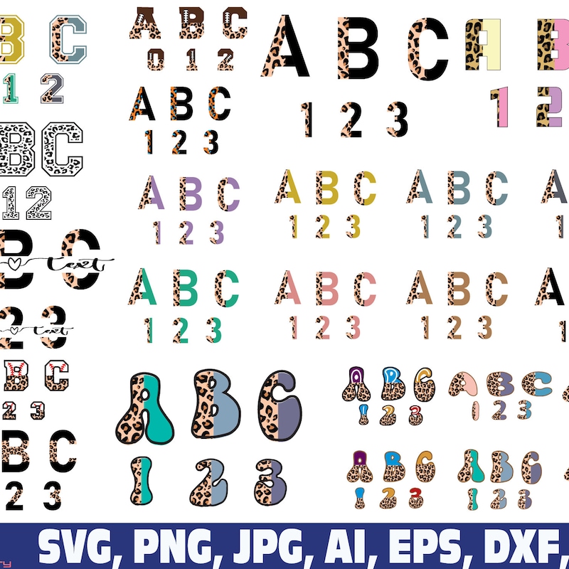 Cheetah Print Svg - Etsy