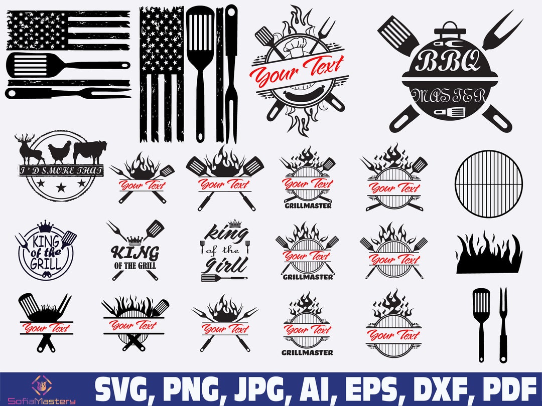 Grilling Svg Png, American Barbecue Svg Png, Bbq Svg, Grill Svg ...