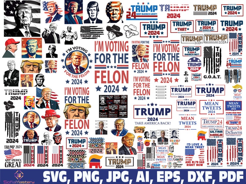 Trump 2024 Drill Baby Drill Svg, Trump Svg Bundle, Trump Flag 2024 Svg ...