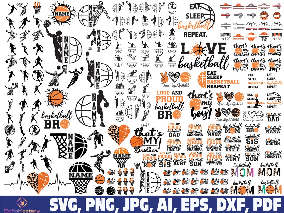 Basketball Svg Png, Basketball Player Svg, Basketball Name Svg ...