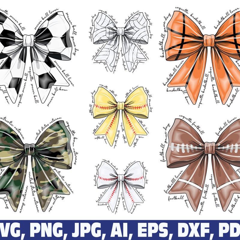 Basketball Bows - Etsy