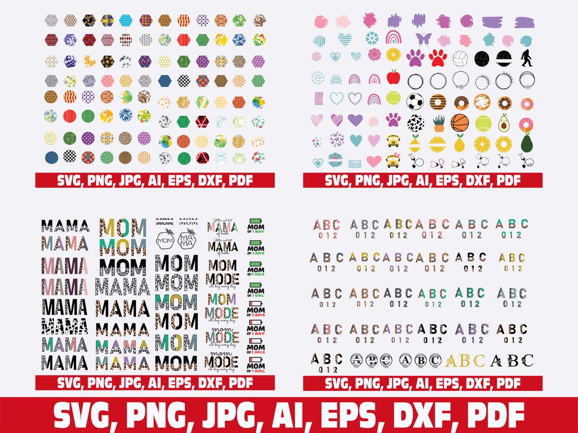 Keychain Svg Bundle, Keychain Pattern SVG, Key Ring Pattern, Key Ring ...