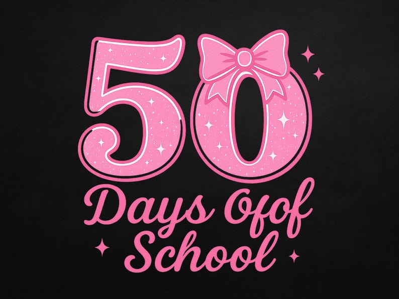 Happy 50th Day of School PNG Retro Teacher Shirt Design, Cute Back to ...