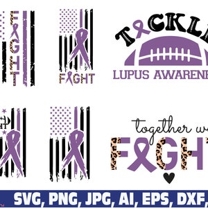 Lupus Svg Png, Lupus Awareness Svg Png, Nobody Fights Alone in May Wear ...