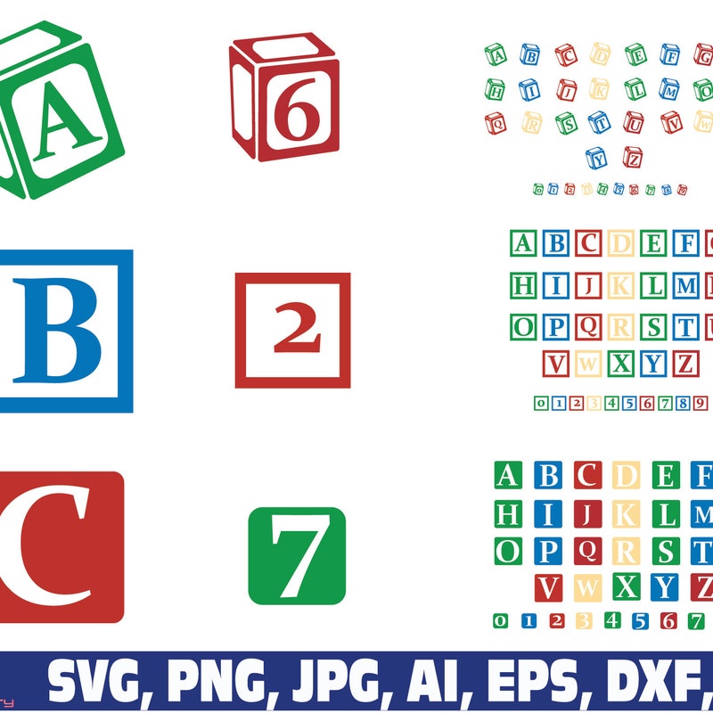 Toy Story Block Letters - Etsy