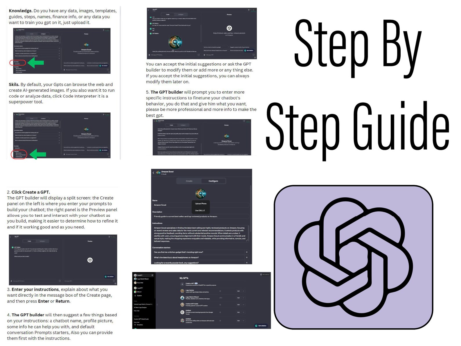Custom Gpts Guide Tutorial How To Create Your Own Gpts How To Customize Gpts How To Create A