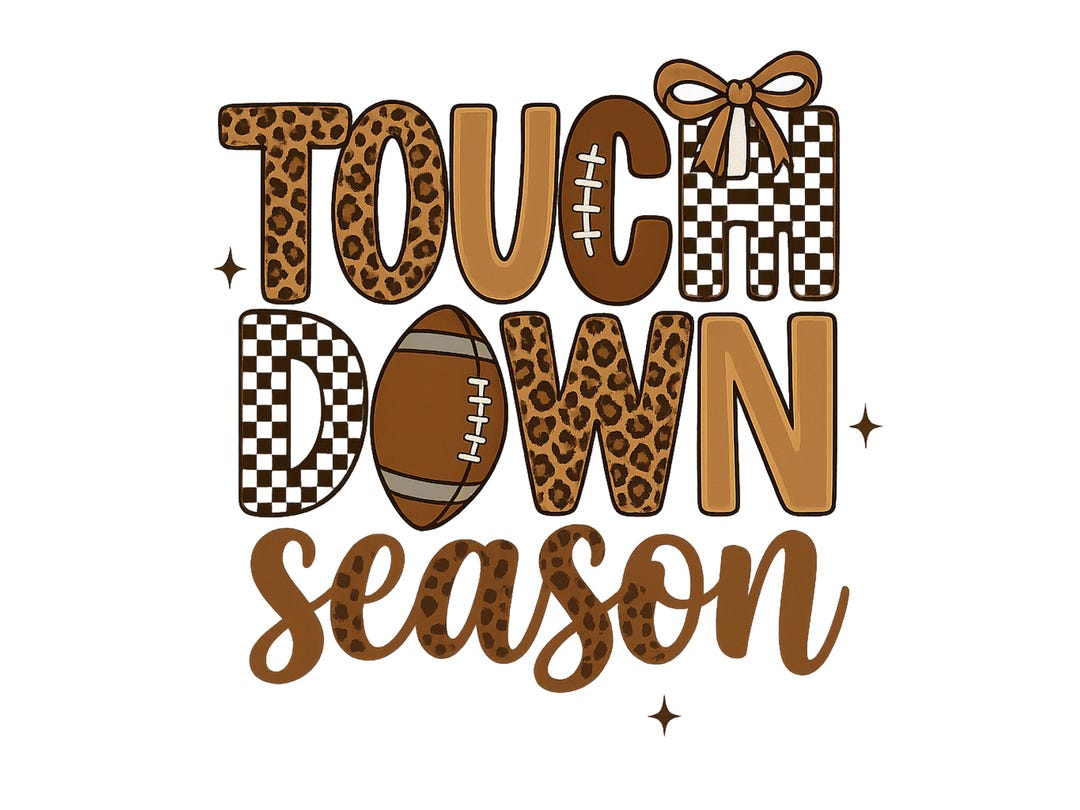Touchdown Season PNG Fall Football Game Day PNG, Football Mama ...