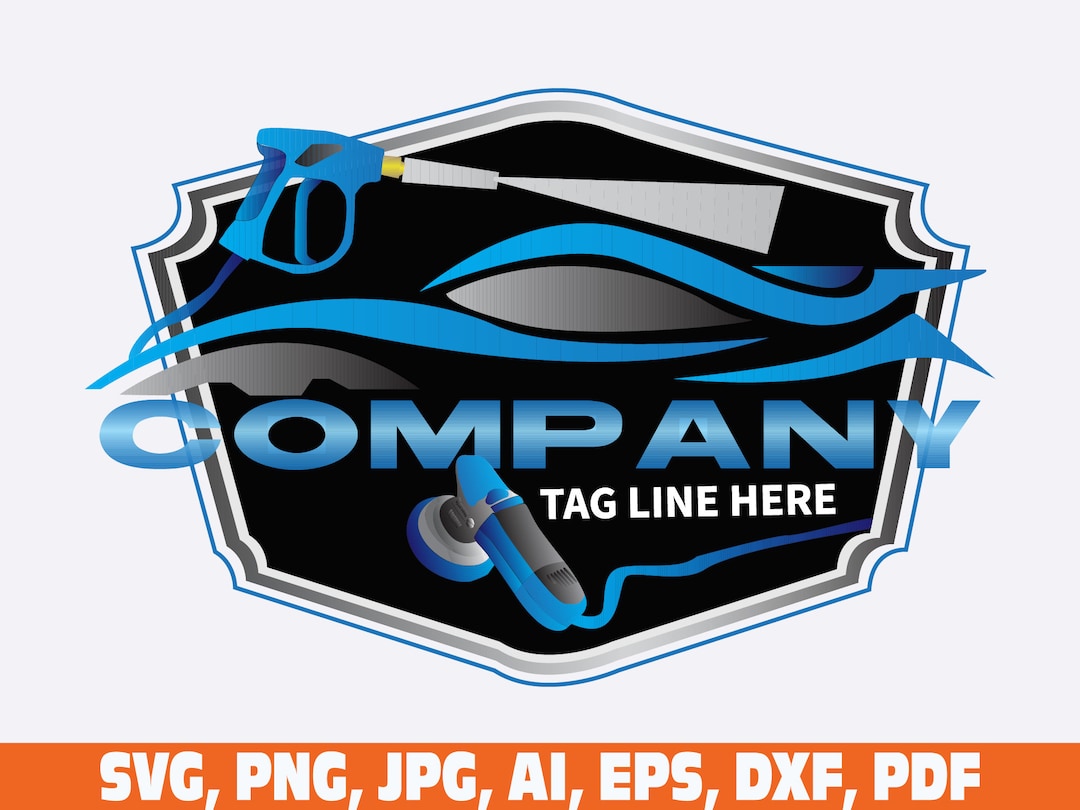 Auto Detailing Car Logo Company Svg, Car Washing Company Logo Svg, Car ...