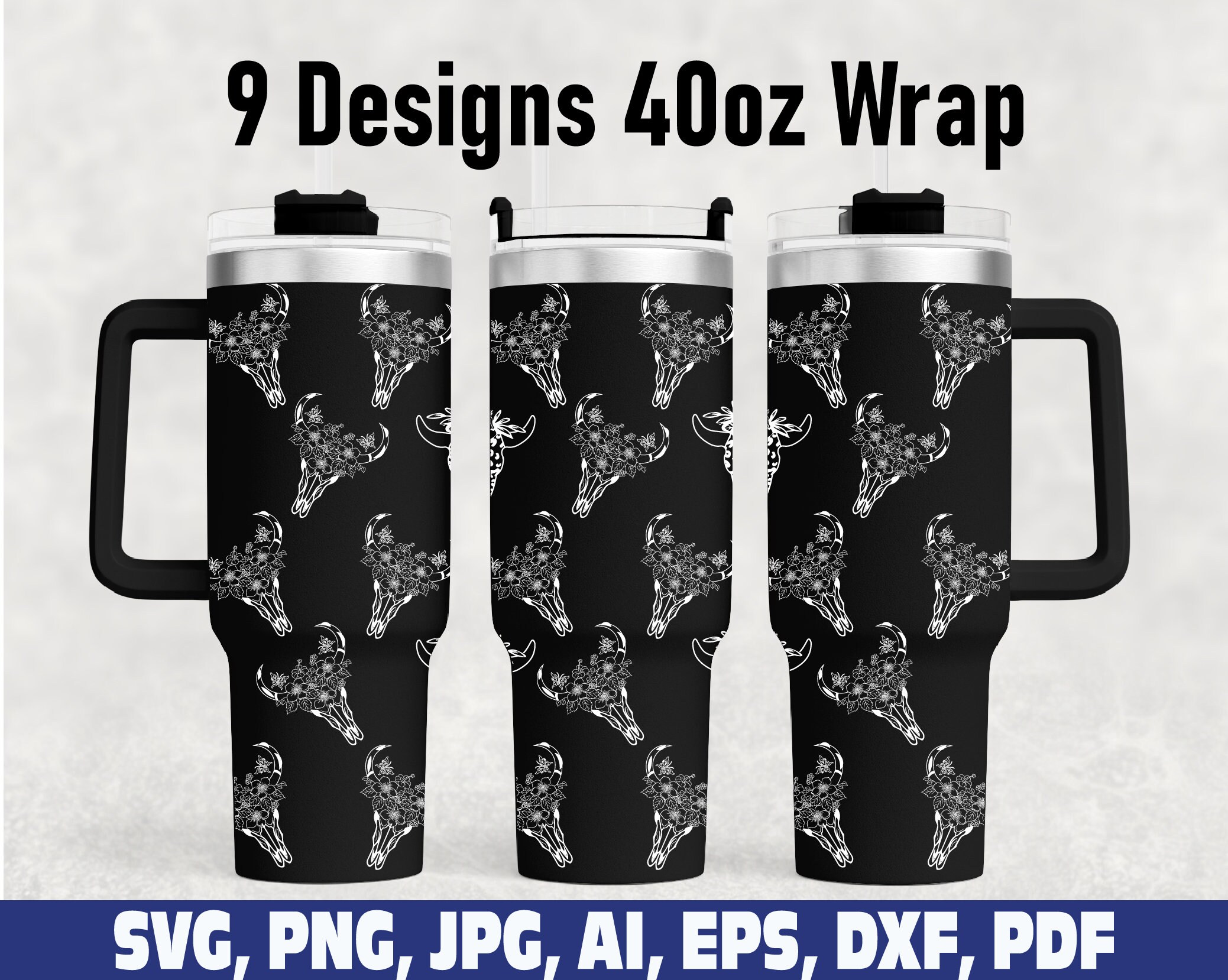 Cowgirl Western 40oz Tumbler Wrap Svg Png Engraved 40oz Tumbler Wrap