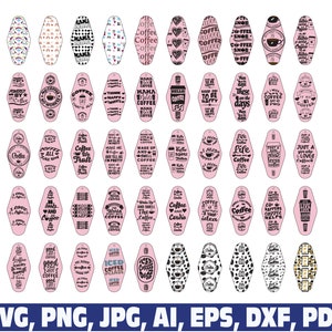 Motel Keychain Template, Motel Keychain Svg, Hotel Keychain Template ...