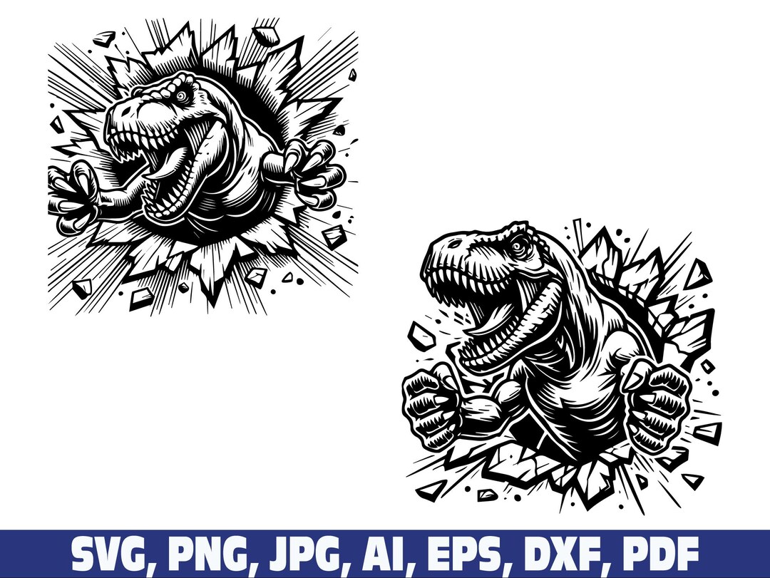 T Rex Scratch Svg Png, T Rex Png Svg, Dinosaur Svg Png, Baby Cute ...