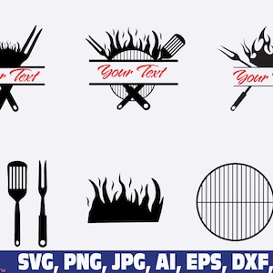 Grilling Svg Png, American Barbecue Svg Png, Bbq Svg, Grill Svg ...