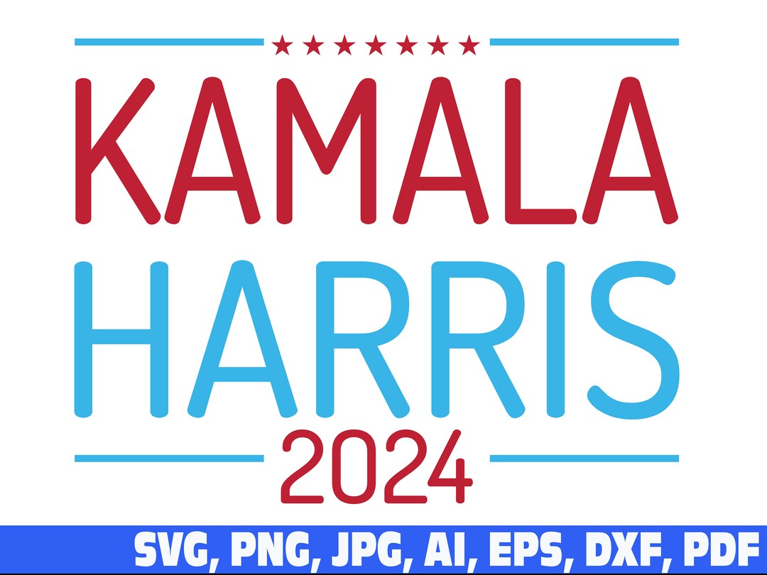 Buy Kamala Harris 2024 SVG PNG, Prosecutor Vs Felon 2024 USA American ...