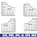 T-shirt Alignment Tool Svg, Tshirt Ruler SVG Bundle, T-shirt Alignment ...