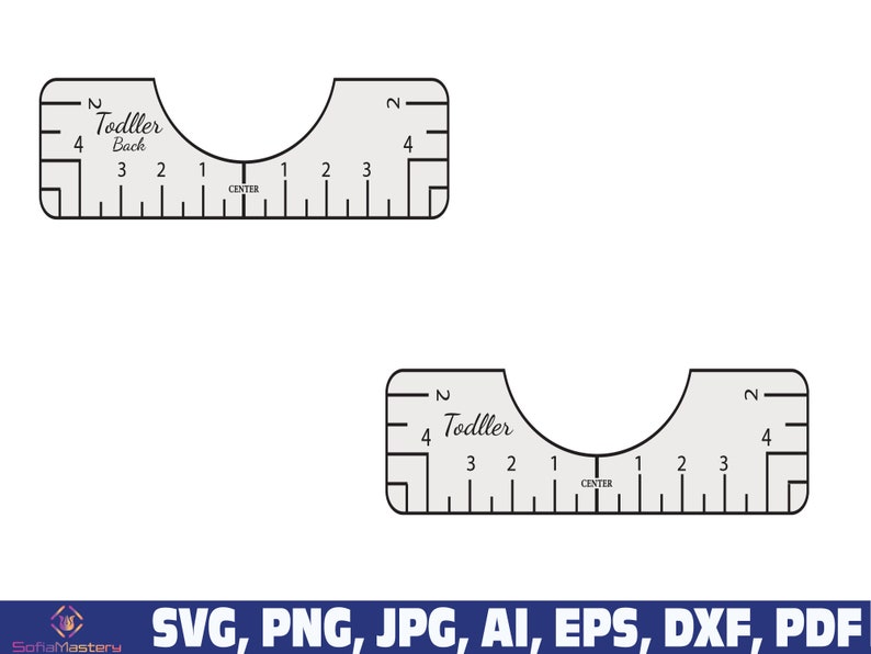 T-shirt Alignment Tool Svg, Tshirt Ruler SVG Bundle, T-shirt Alignment ...