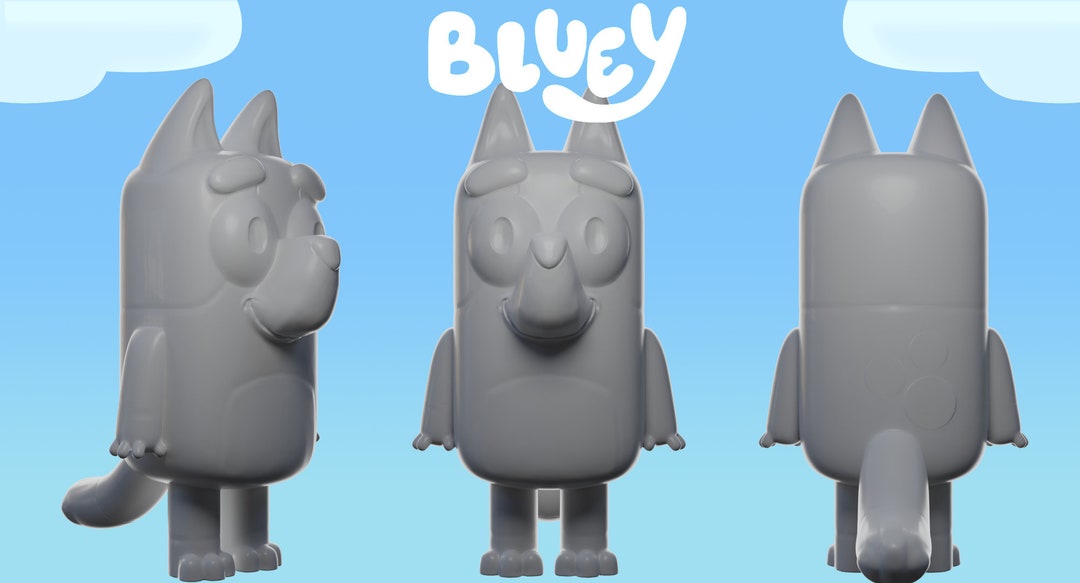 BLUEY High-quality STL File for 3D Printing - Etsy