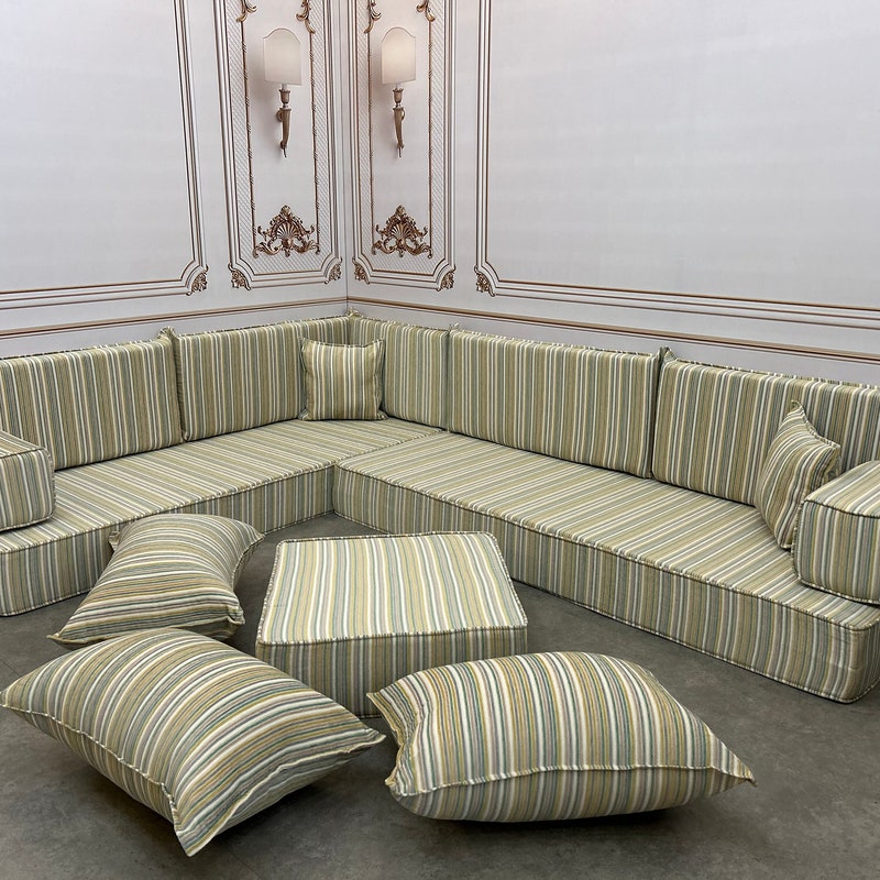 Striped Sofa - Etsy