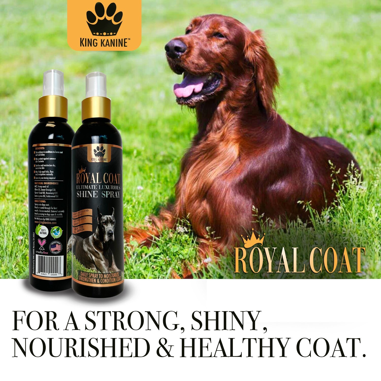 Royal Coat Ultimate Luxurious SHINE SPRAY for Dogs - Etsy