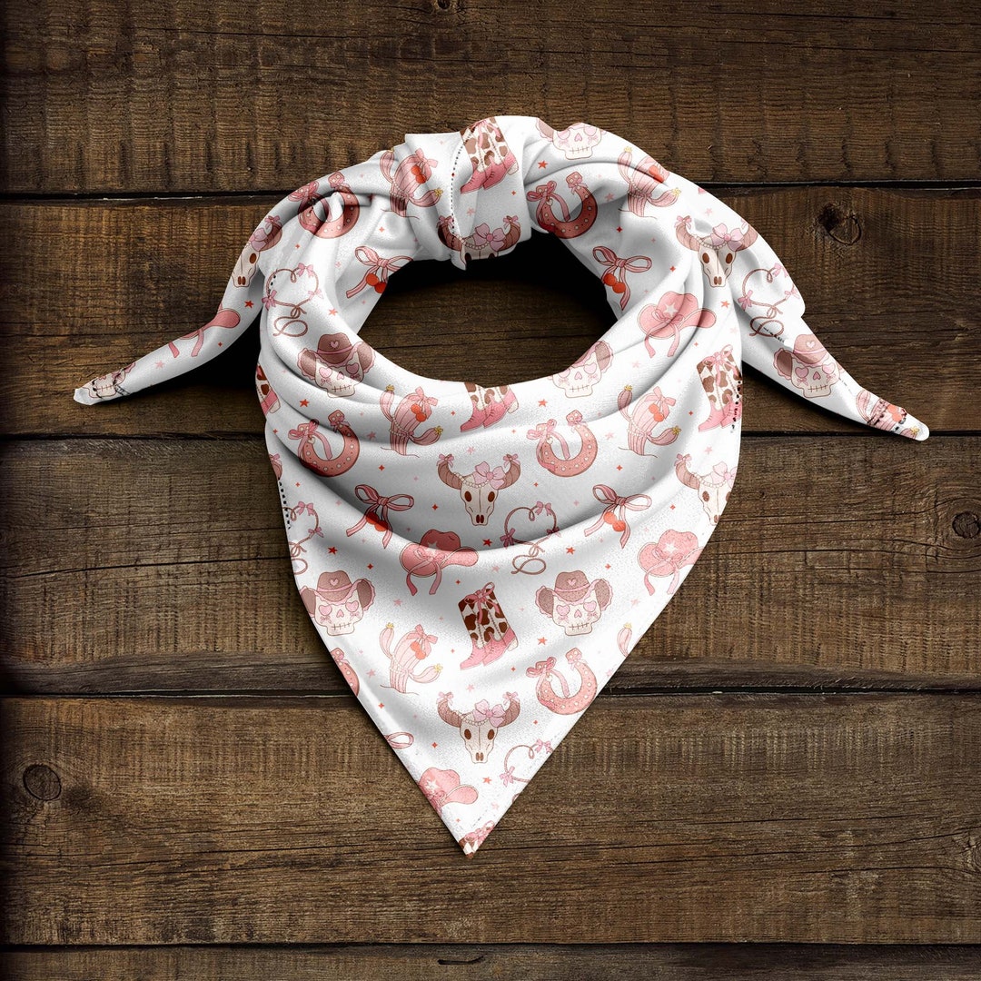 Wild Rag Southwestern, Cowgirl Wild Rag, Bandana, Neck Scarf, Ranch Rag ...
