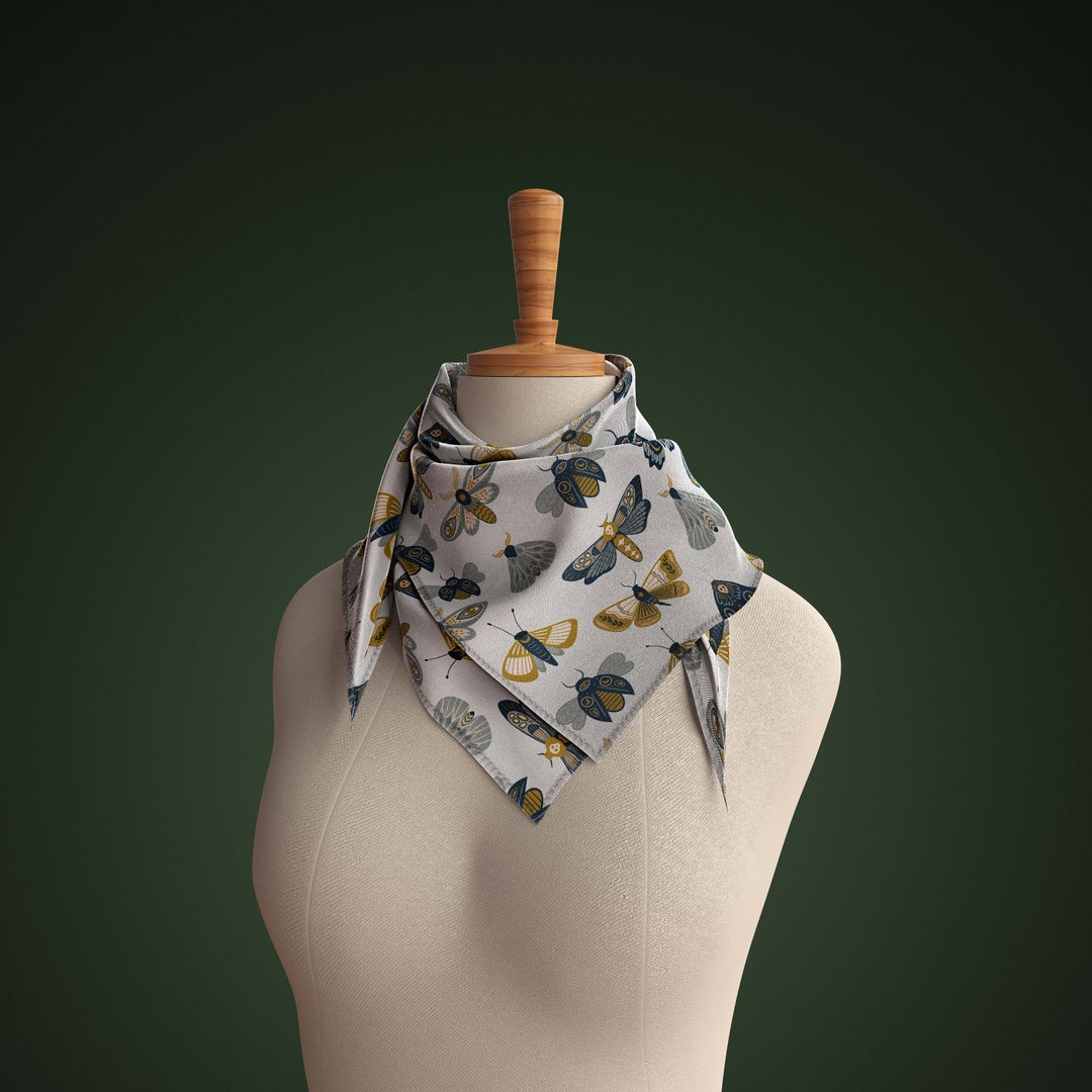 Butterfly Wild Rag, Cowboy Wild Rag, Bandana, Neck Scarf, Ranch Rag ...