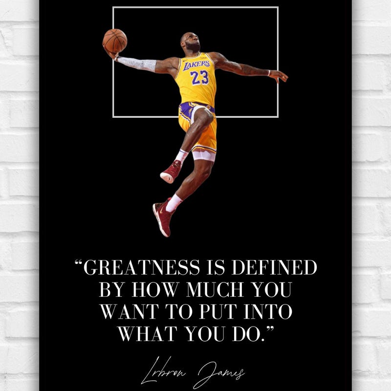 Lebron James Art - Etsy