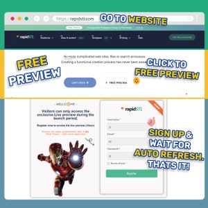 Rapidstl.com ∼ Monthly Subscription | STL Files for 3D Printing - Etsy