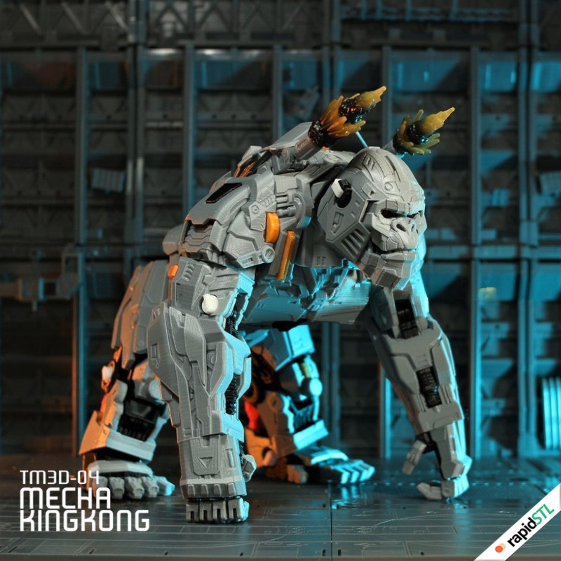 Mecha Kong Vs Mecha Godzilla 2in1 HQ Model STL for 3D Printing & Painting - Etsy UK